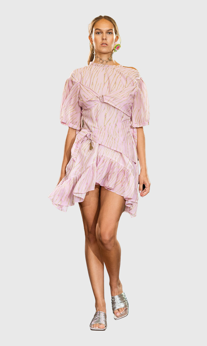 PINK ZEBRA DRESS – Reemami