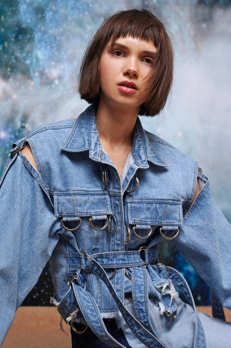 Trelli Denim Jacket – Reemami