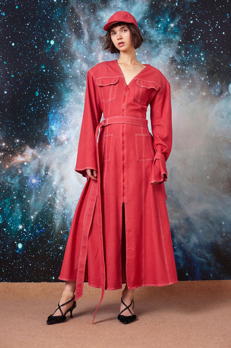 Valentina Denim Dress – Reemami